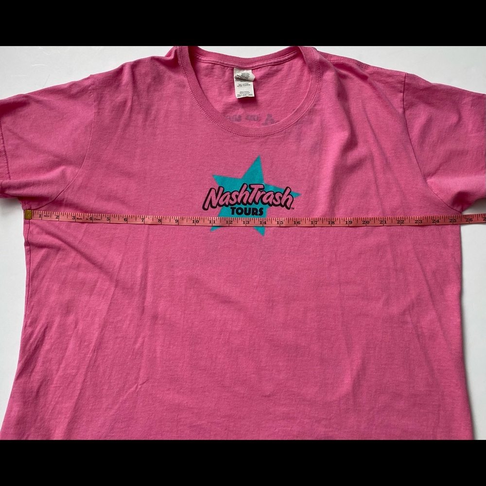 Vintage Nash Trash Tours Nashville Tennessee Pink - Gem